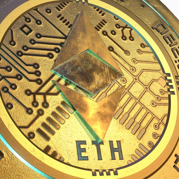 3D Ethereum Cryptocurrency Coin - TurboSquid 1746266