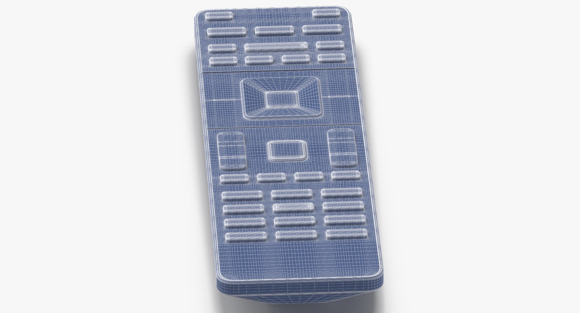 Generic Remote Control Model - TurboSquid 1285517