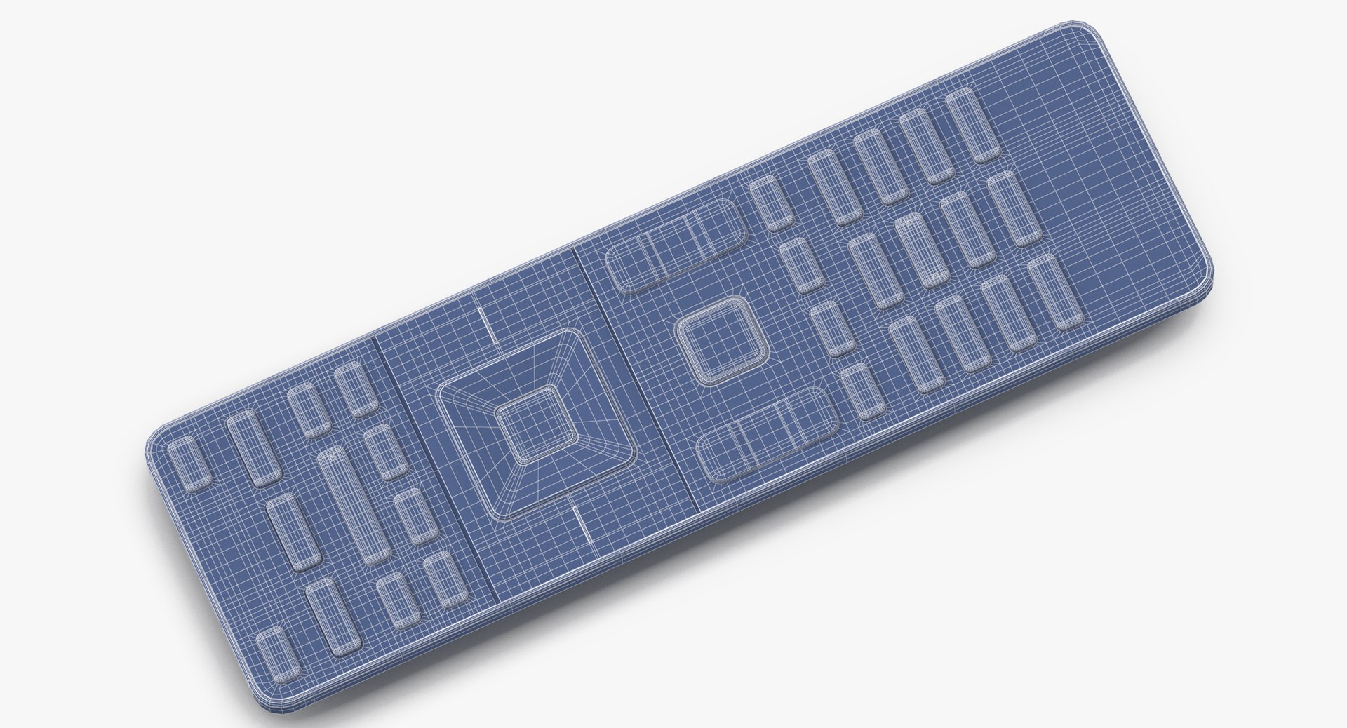 Generic Remote Control Model - TurboSquid 1285517