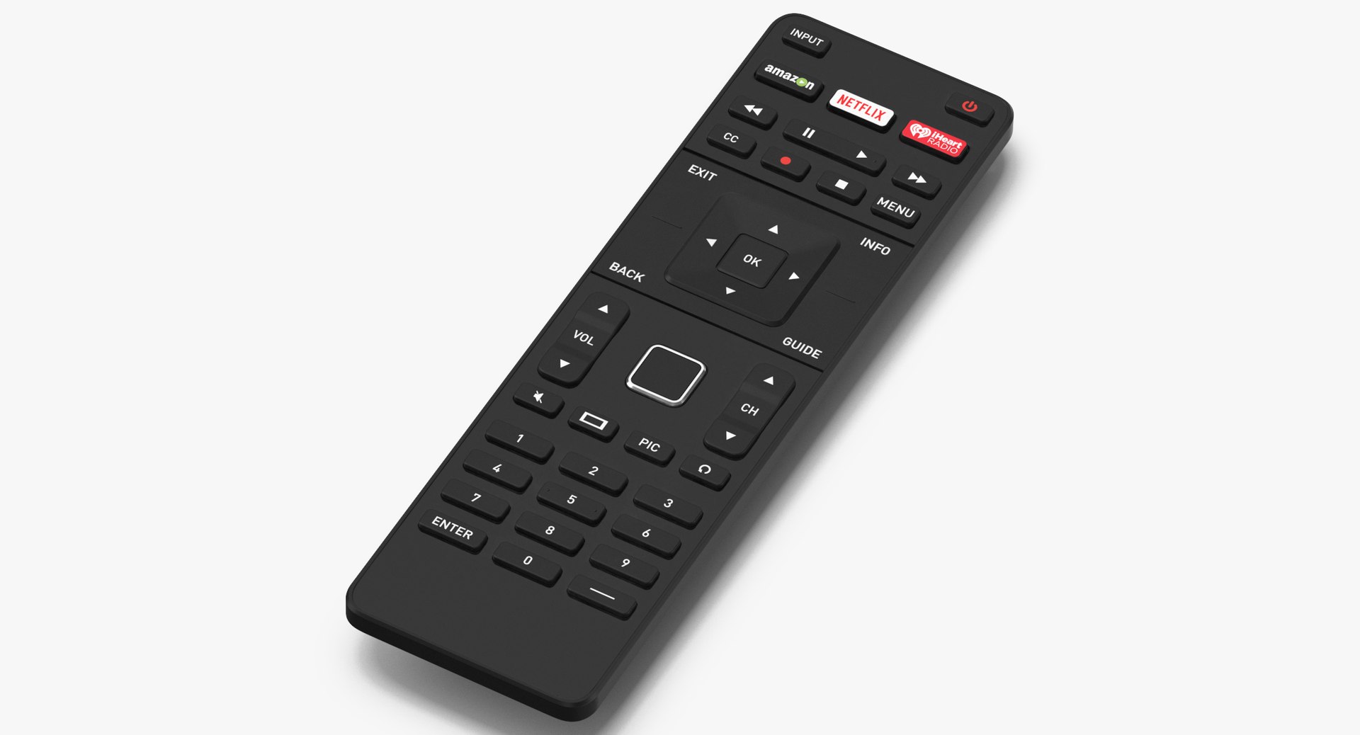 Generic Remote Control Model - TurboSquid 1285517