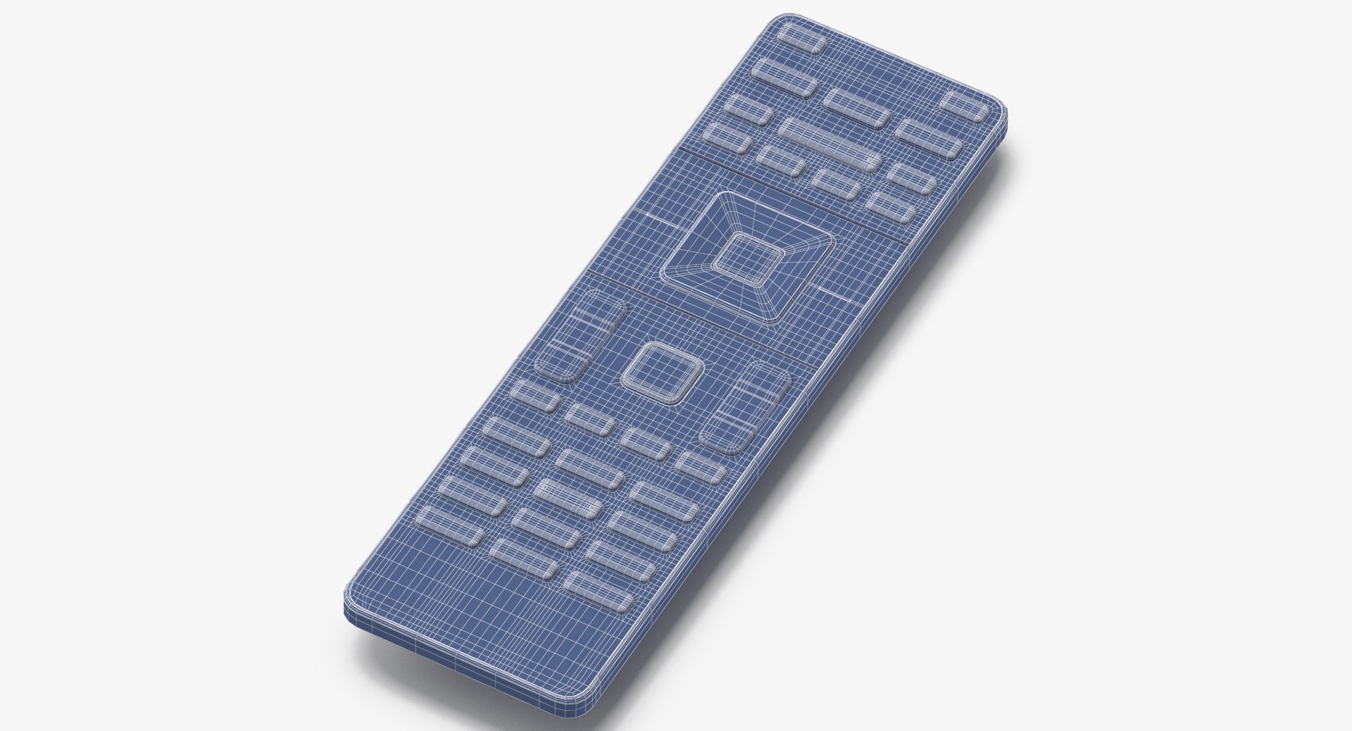 Generic Remote Control Model - TurboSquid 1285517