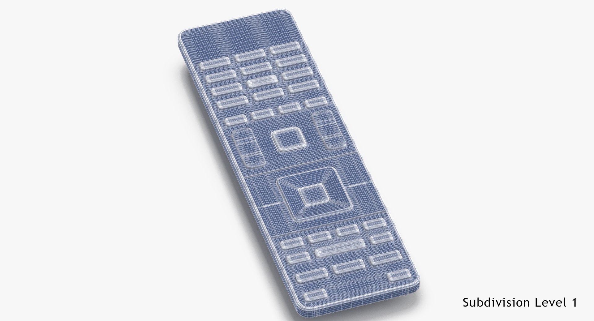 Generic Remote Control Model - TurboSquid 1285517