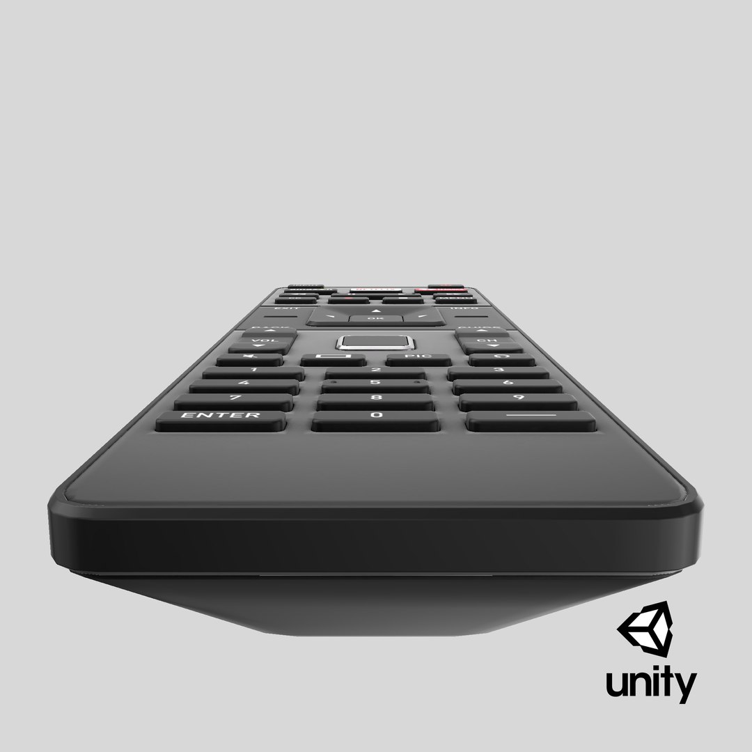 Generic Remote Control Model - TurboSquid 1285517