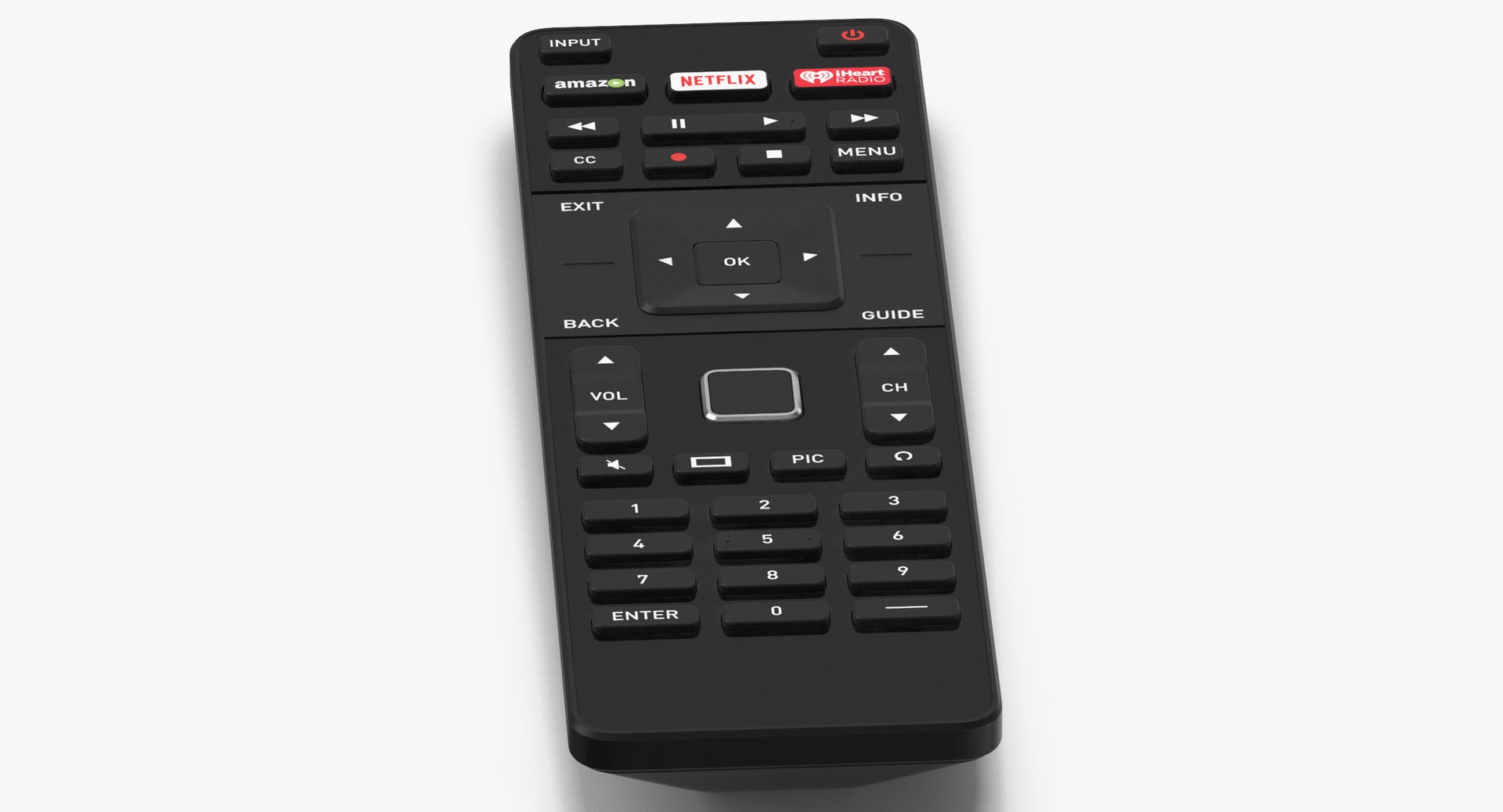 Generic Remote Control Model - TurboSquid 1285517