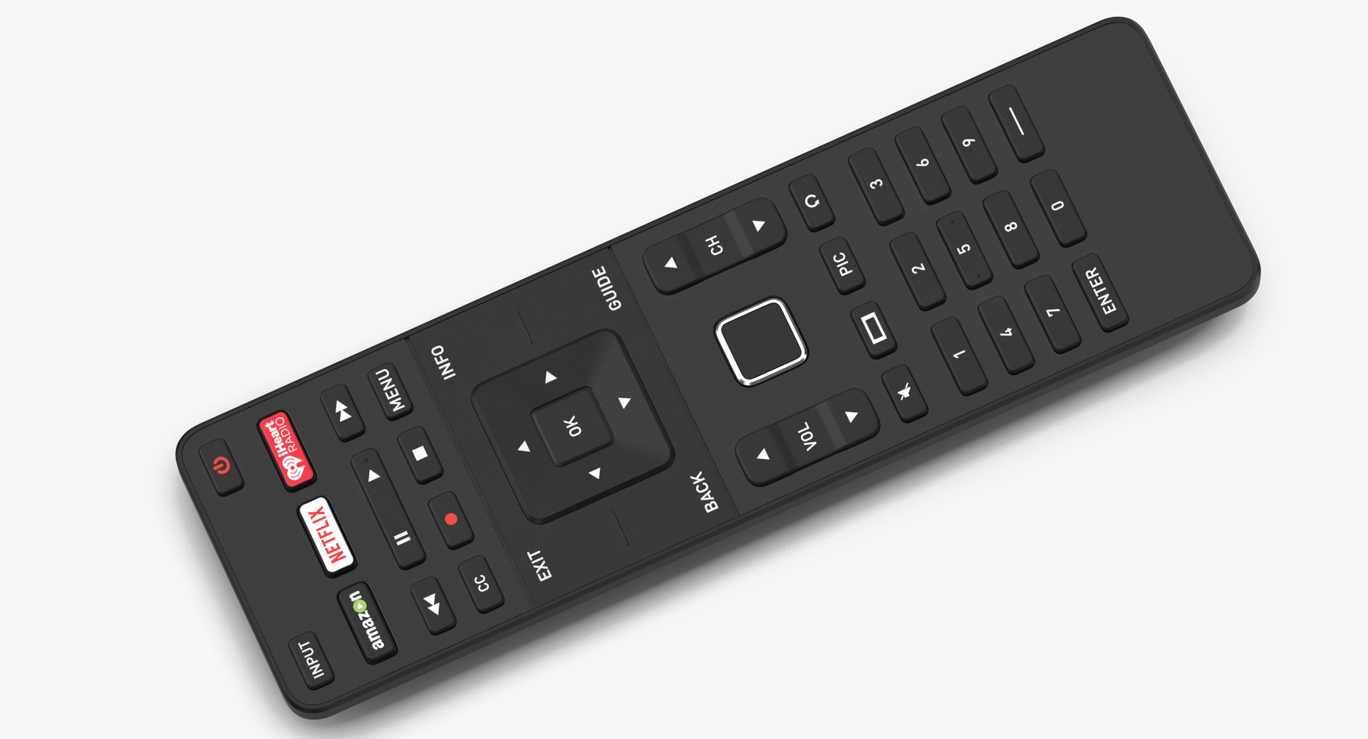 Generic Remote Control Model - TurboSquid 1285517