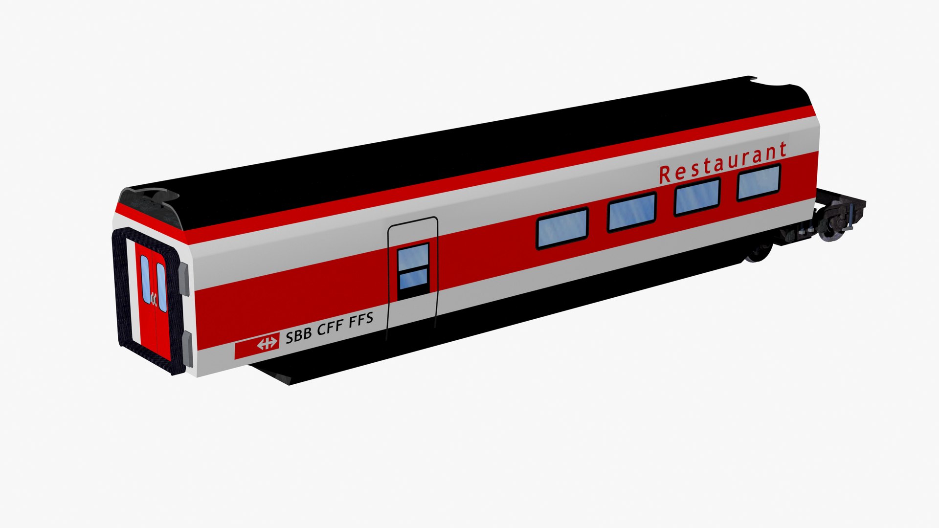 3D Model Rabe 501 Swiss Electric Passenger Train - TurboSquid 1990342