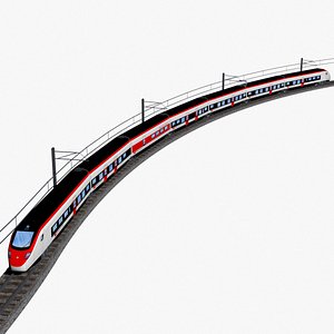 3D Rae Tee Ii - Trans Europ Express - Swiss Electric Passenger Train ...