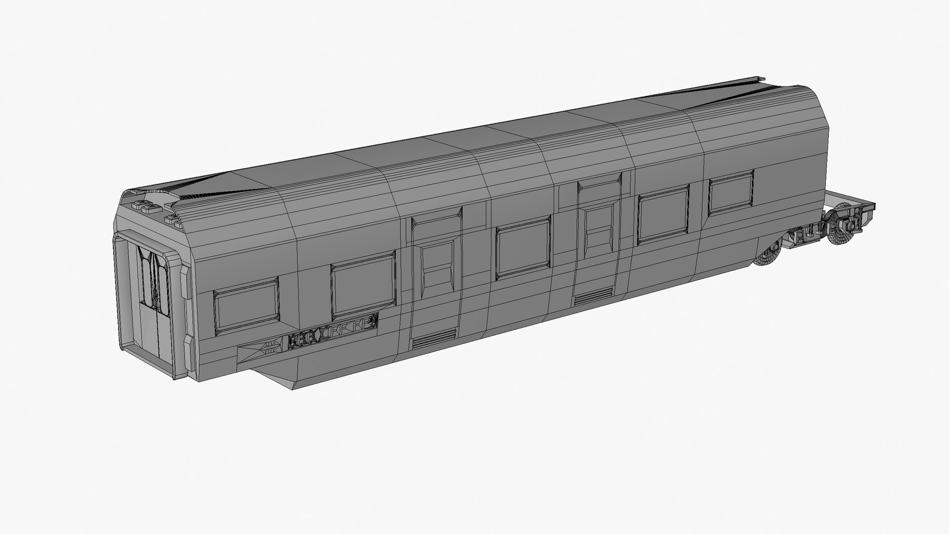 3D Model Rabe 501 Swiss Electric Passenger Train - TurboSquid 1990342