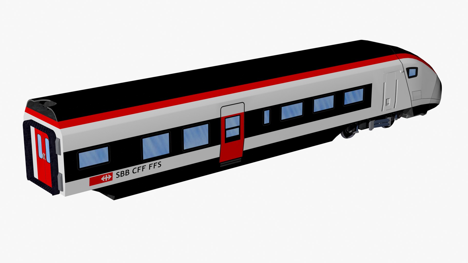 3D Model Rabe 501 Swiss Electric Passenger Train - TurboSquid 1990342