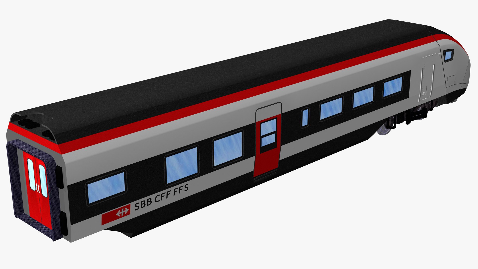 3D Model Rabe 501 Swiss Electric Passenger Train - TurboSquid 1990342