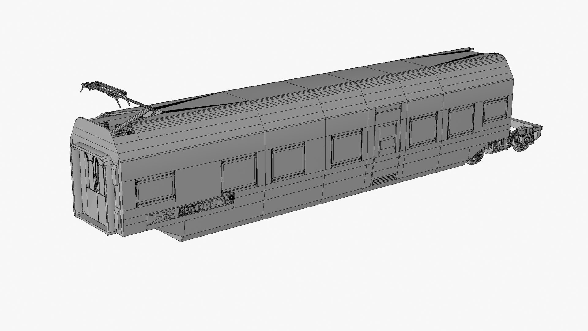 3D Model Rabe 501 Swiss Electric Passenger Train - TurboSquid 1990342