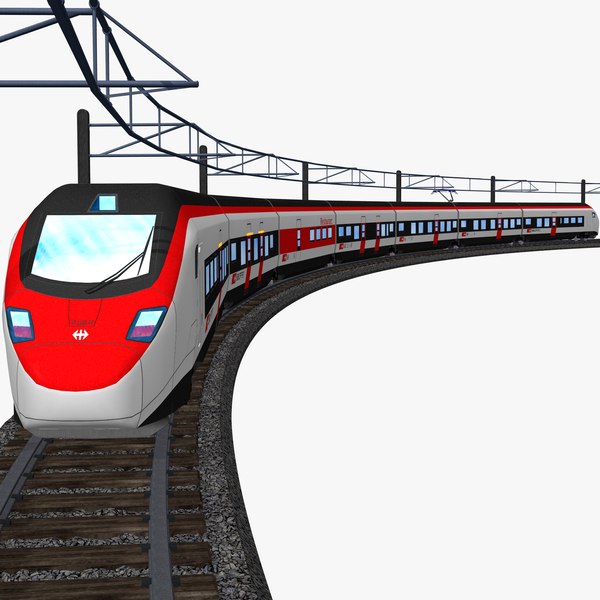 3D model rabe 501 swiss electric passenger train - TurboSquid 1990342