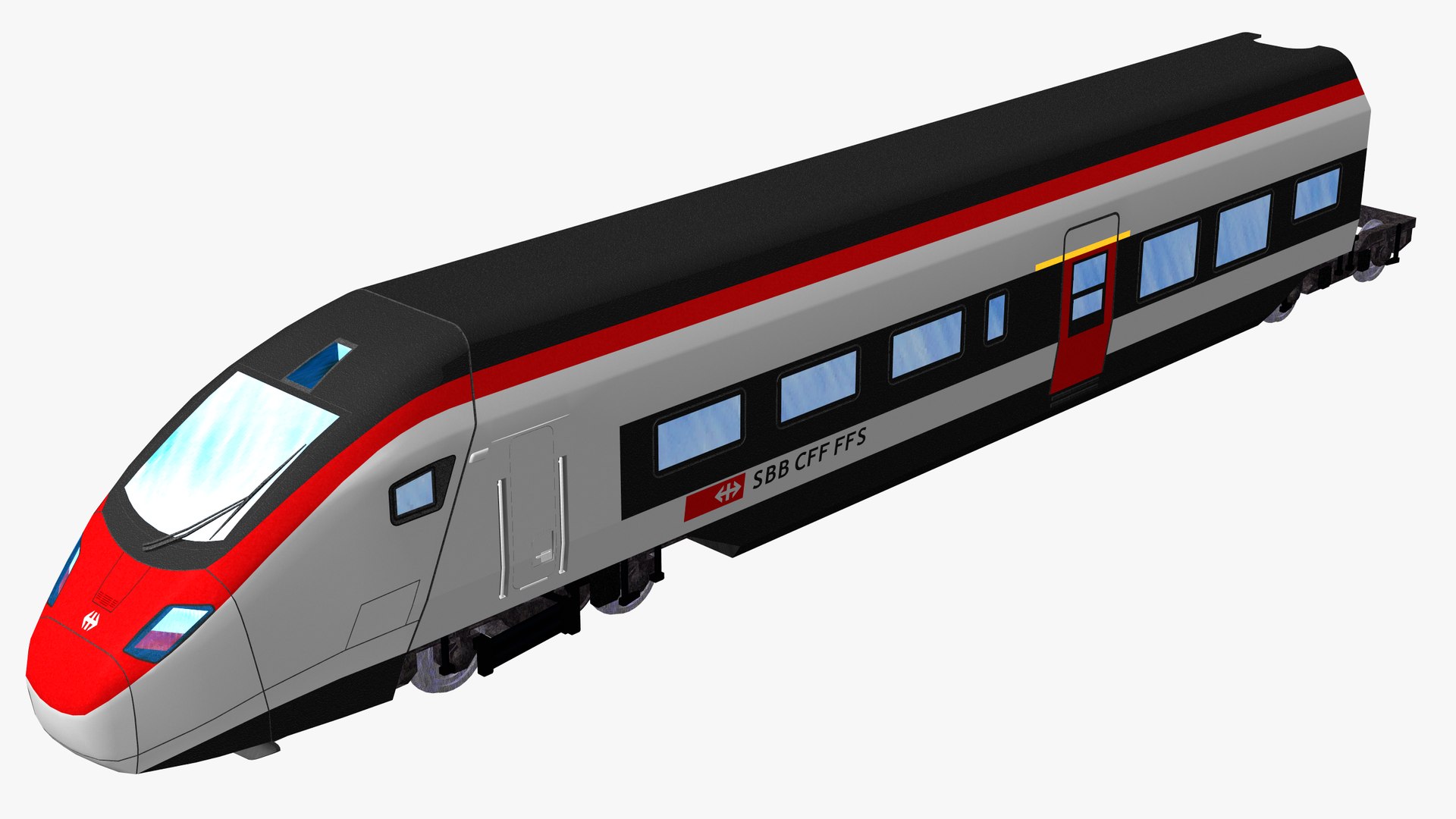 3D Model Rabe 501 Swiss Electric Passenger Train - TurboSquid 1990342