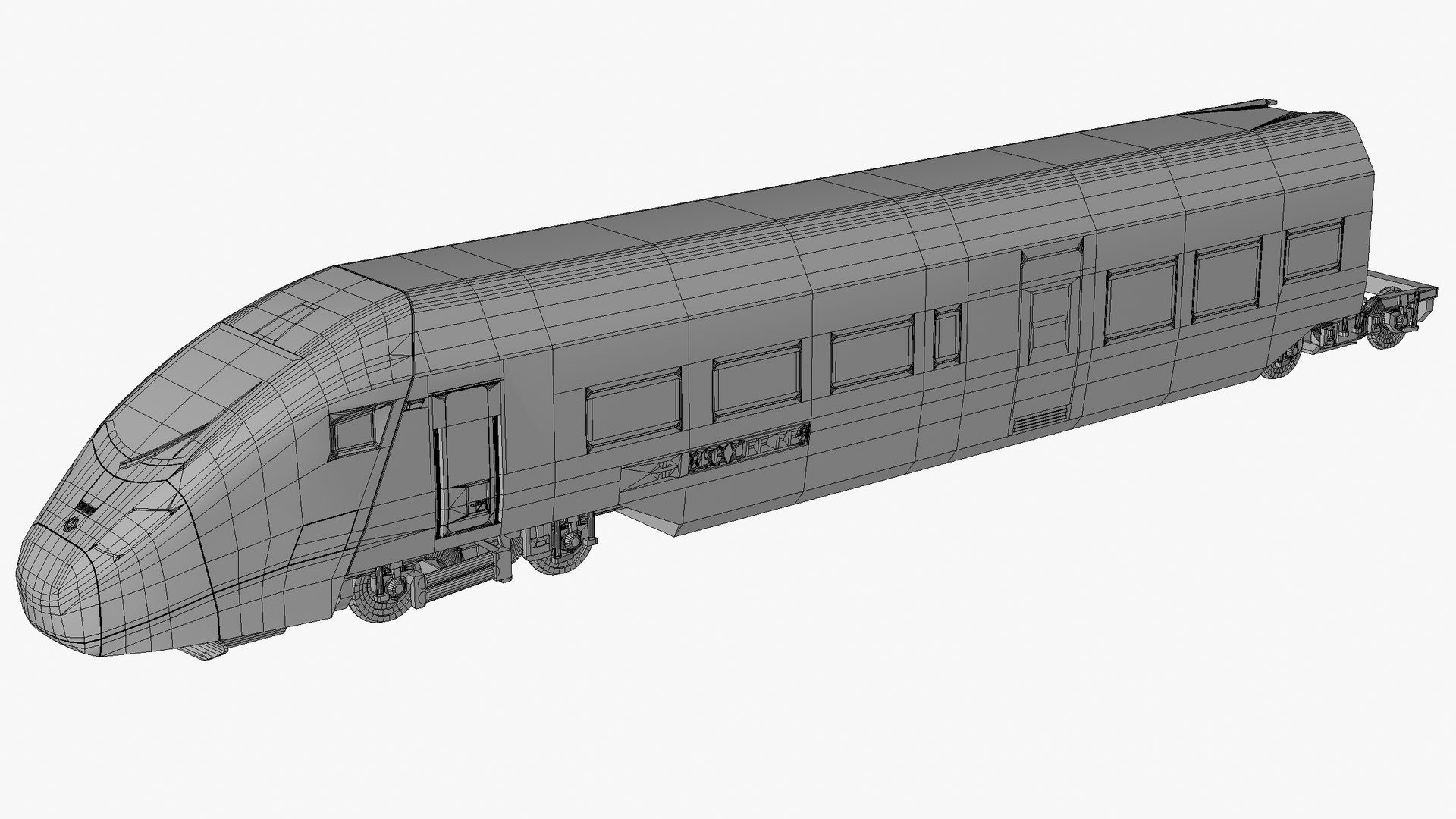3D Model Rabe 501 Swiss Electric Passenger Train - TurboSquid 1990342