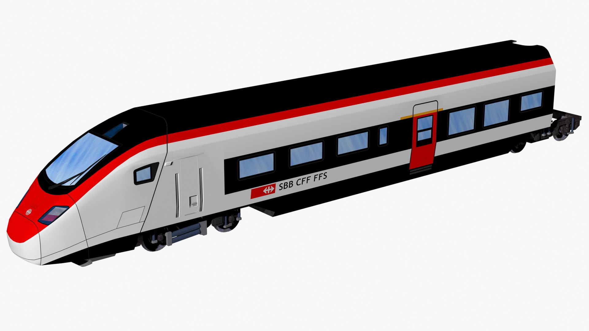 3D Model Rabe 501 Swiss Electric Passenger Train - TurboSquid 1990342