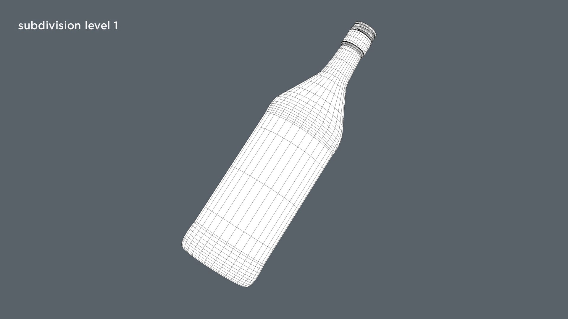 Bottle 100 Cl 1l Model - TurboSquid 1547405