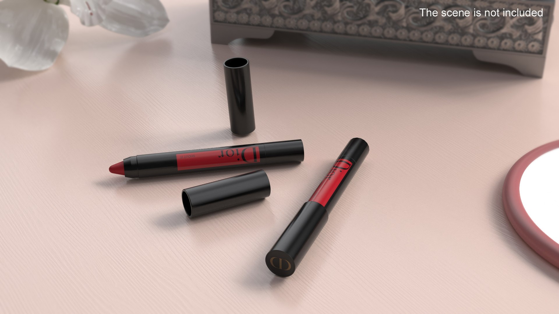 Dior Lipsticks Collection 3D Model - TurboSquid 2248801