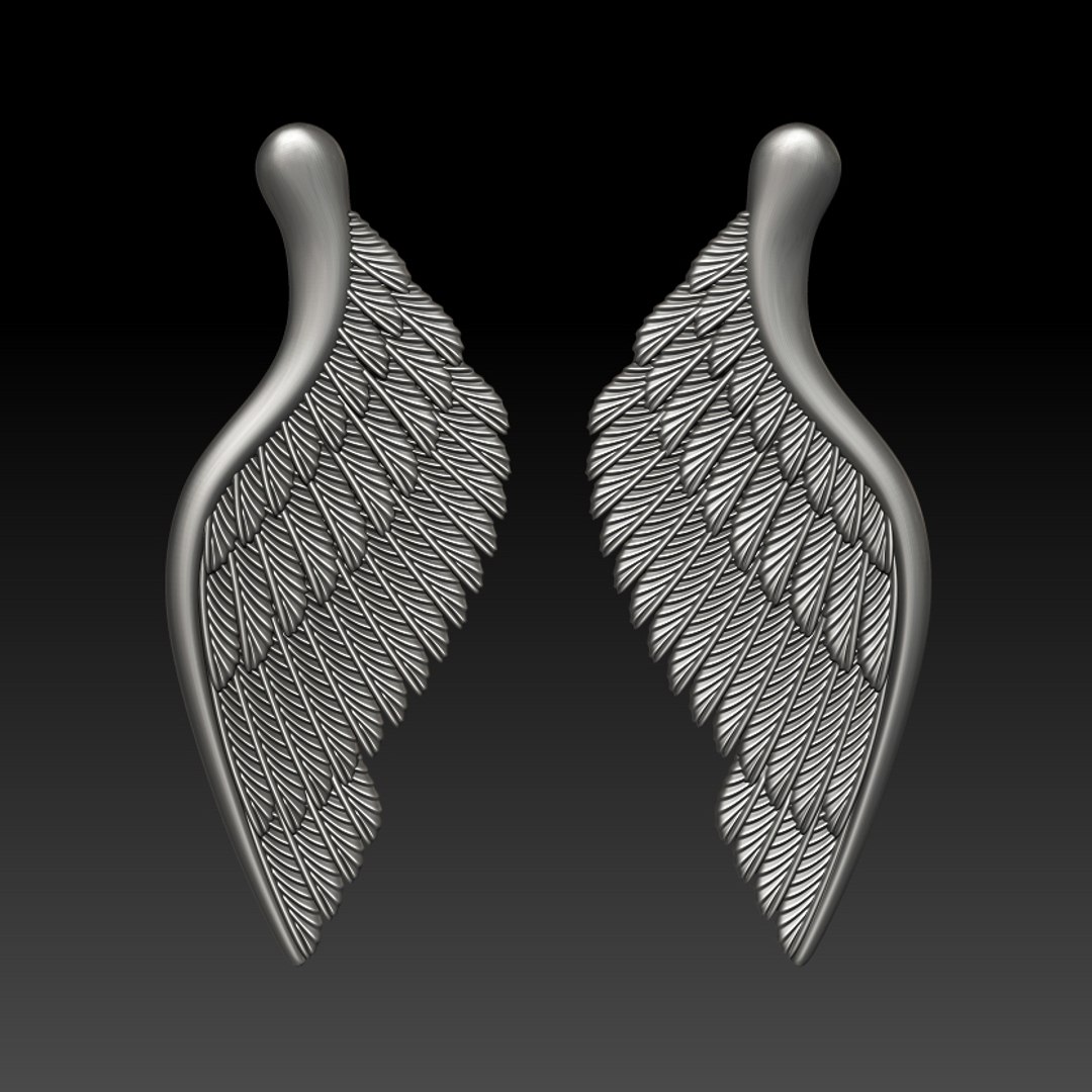 Obj Wings Pendant Jewelry