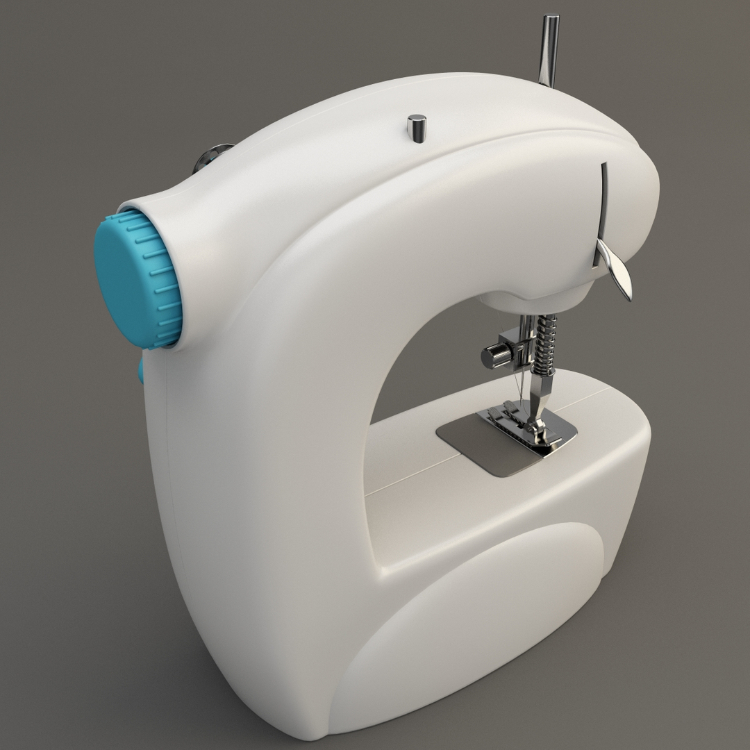 3d sewing machine 4 model