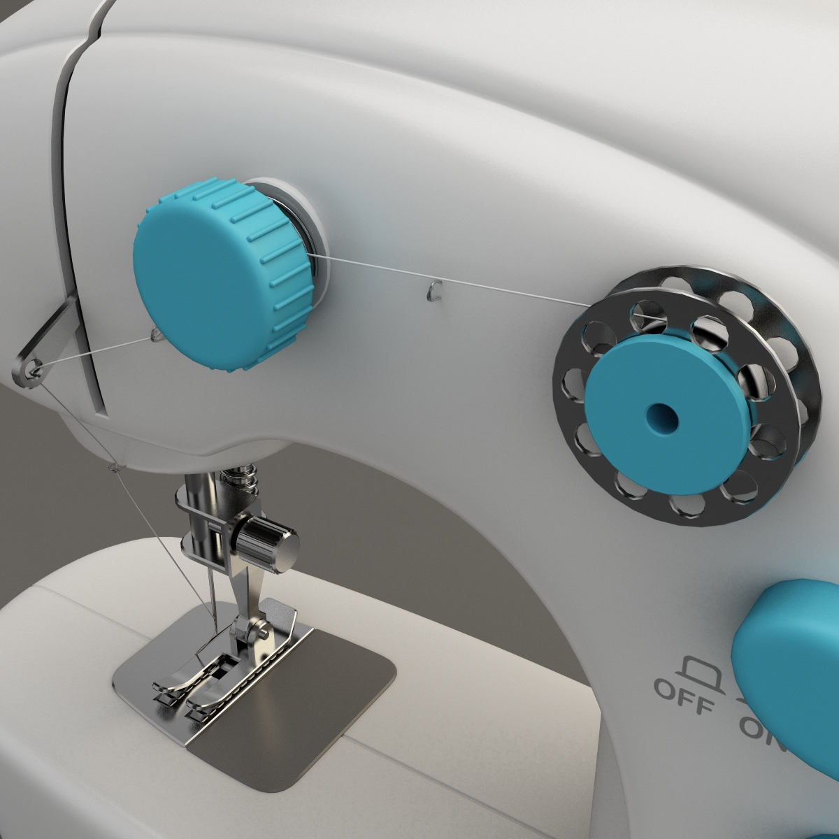 3d sewing machine 4 model
