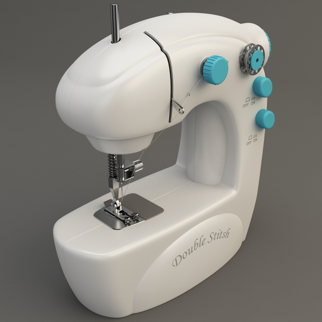3d sewing machine 4 model