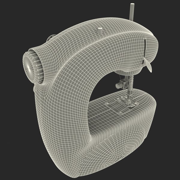 3d sewing machine 4 model