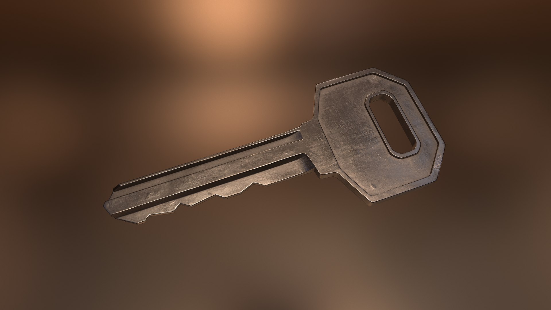 Steel Key model - TurboSquid 1874345