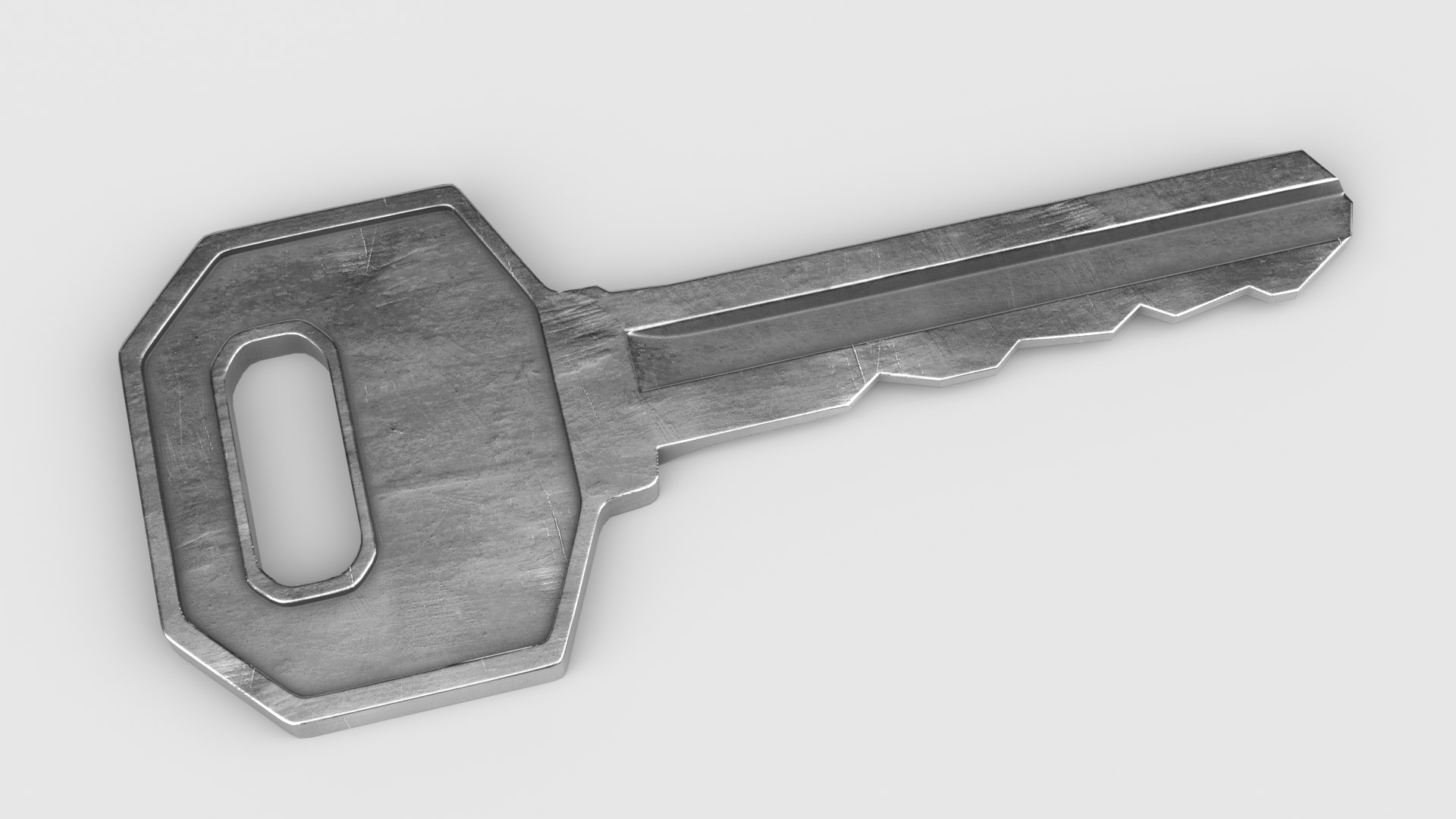 Steel Key model - TurboSquid 1874345