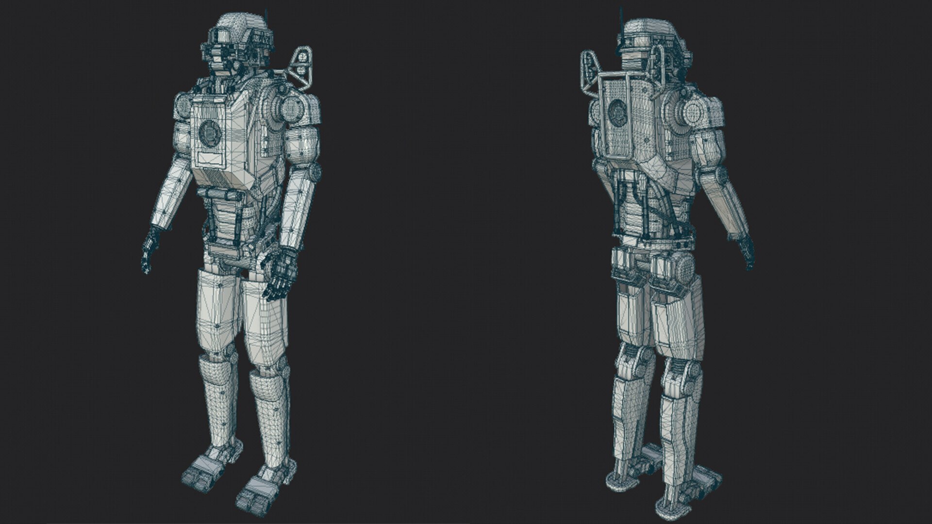Elysium Droid Gold Skin - Bodyguard 3D Model - TurboSquid 2067466