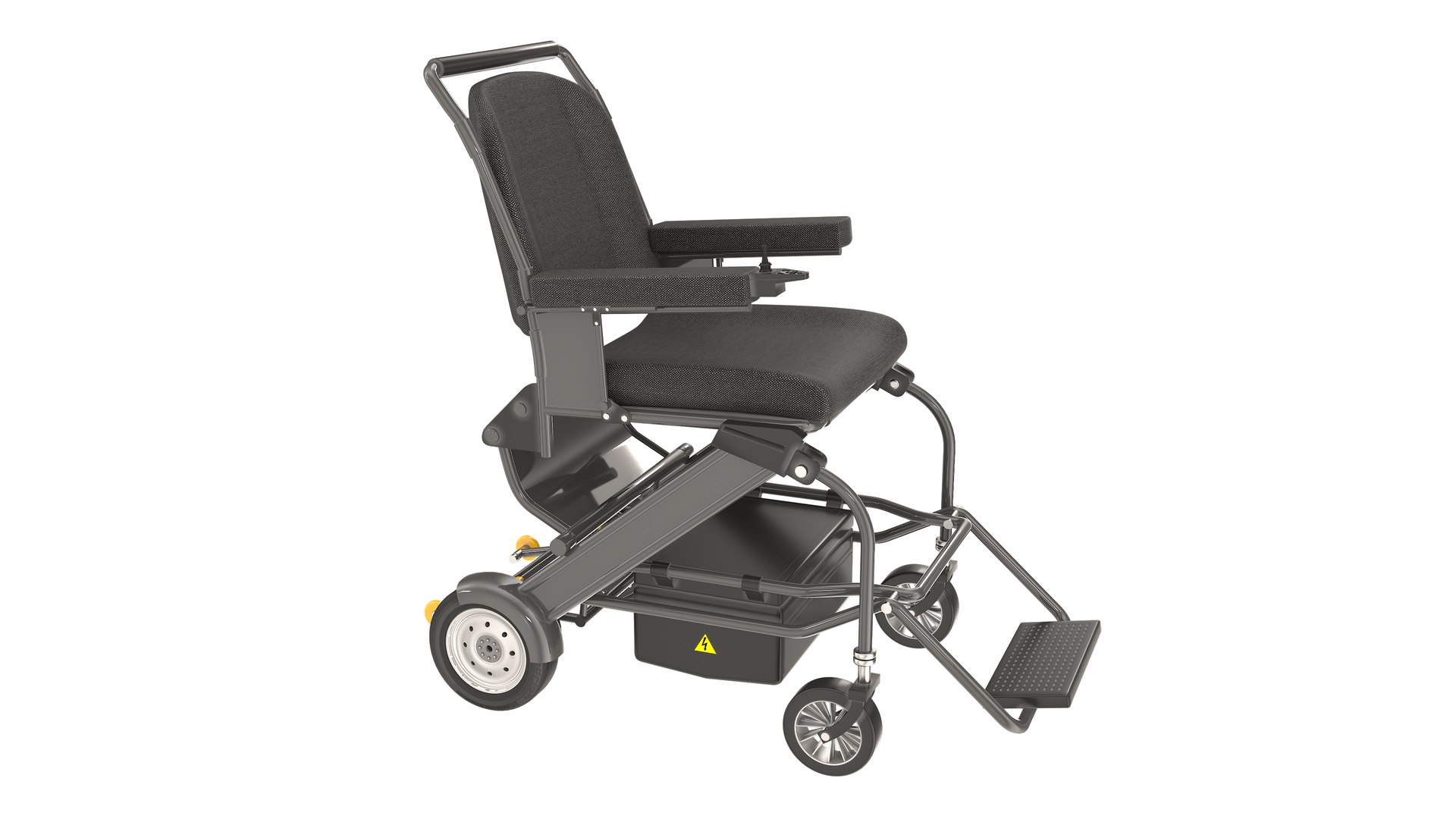 3D Powered Wheelchair Model - TurboSquid 2280865