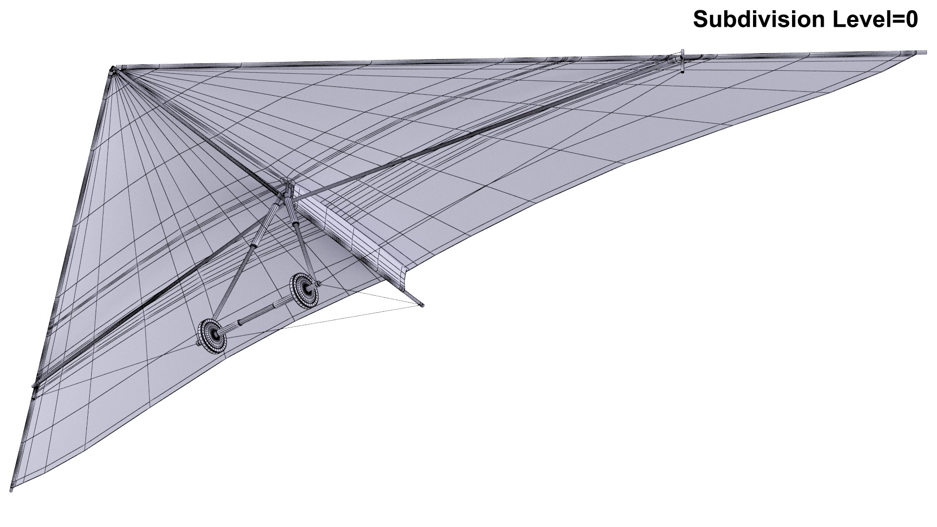3D Hang Glider 03 - TurboSquid 2186611