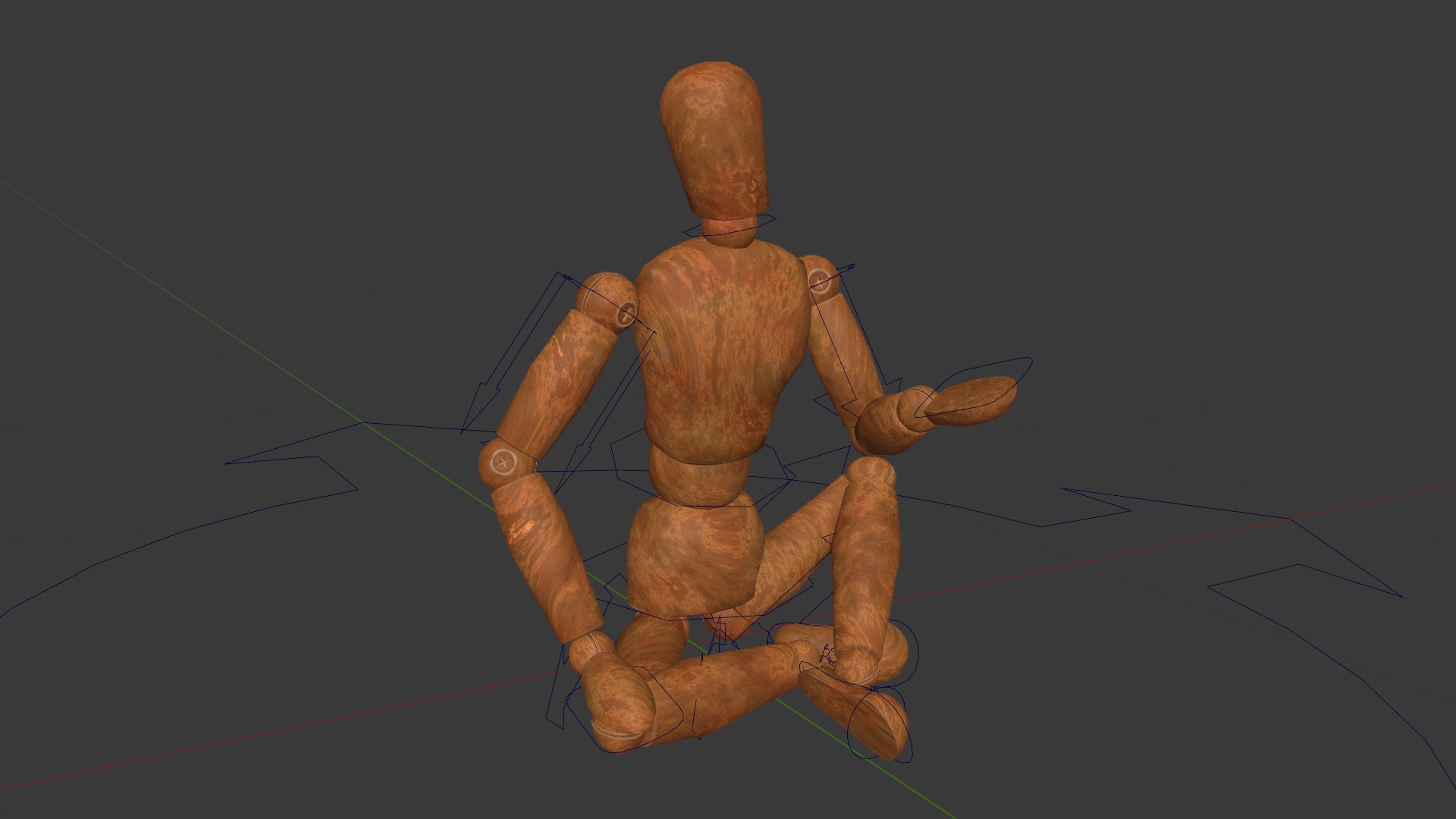 3D Mannequin Rig Made For Blender - TurboSquid 2070529