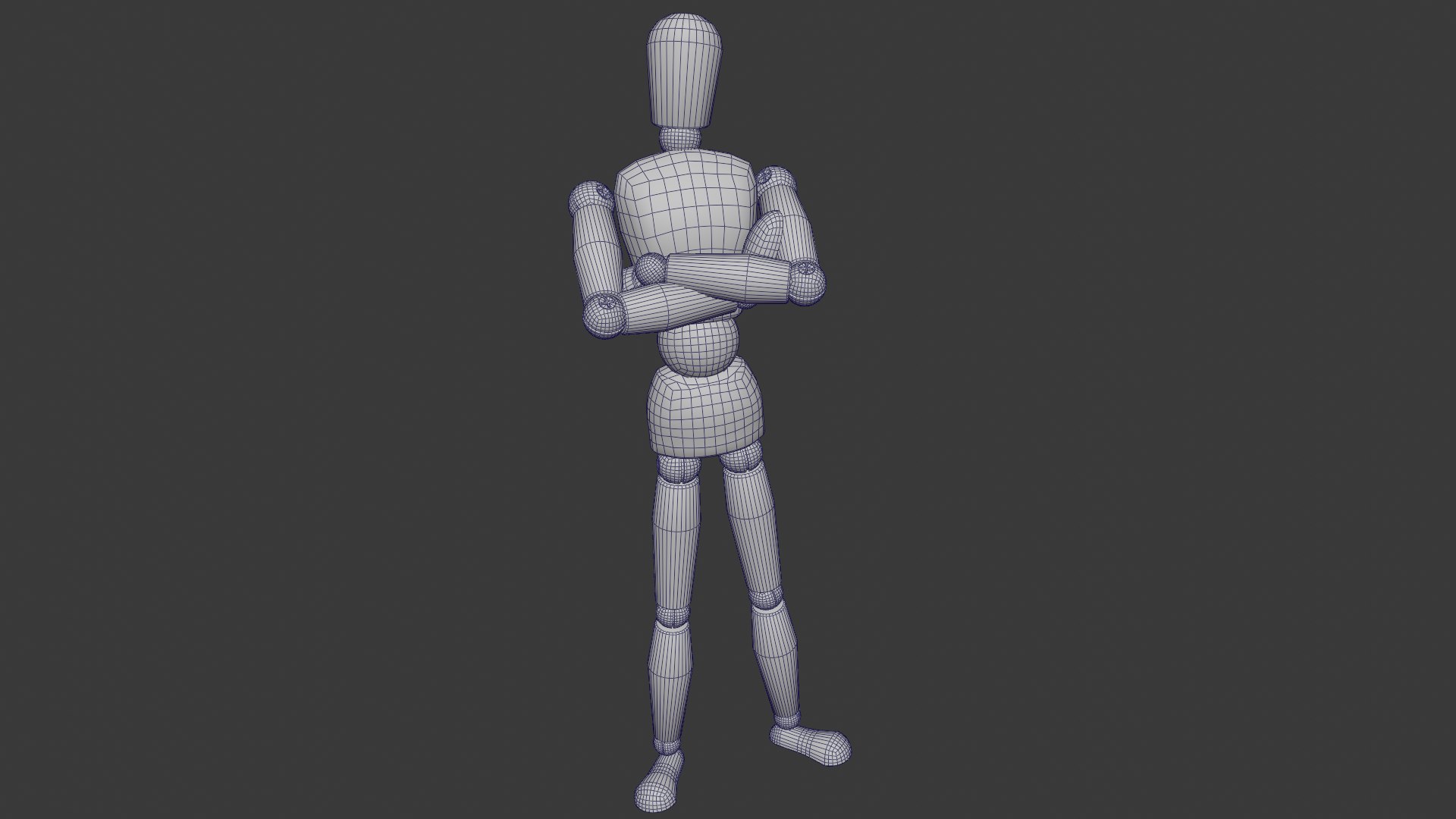 3D Mannequin Rig Made For Blender - TurboSquid 2070529