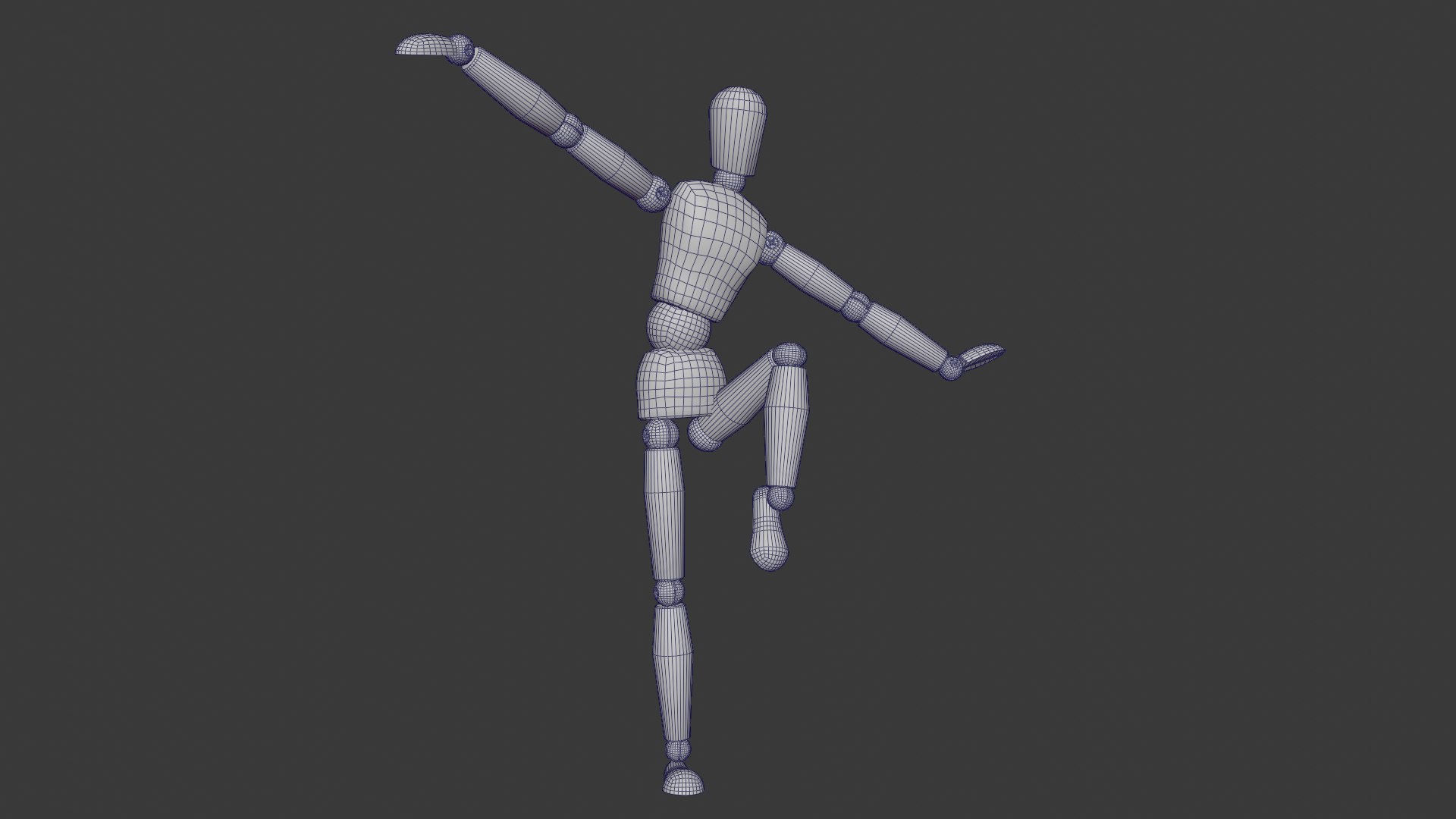 3D Mannequin Rig Made For Blender - TurboSquid 2070529