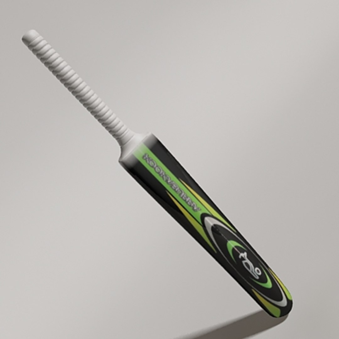 3d cricket bat model