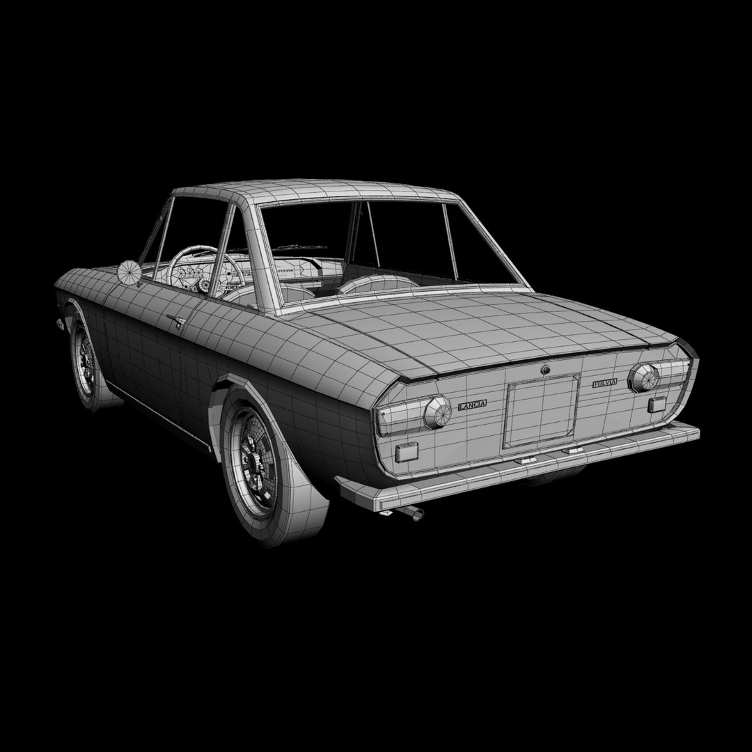 Lancia Fulvia Coupe Series 3D Model - TurboSquid 1232571