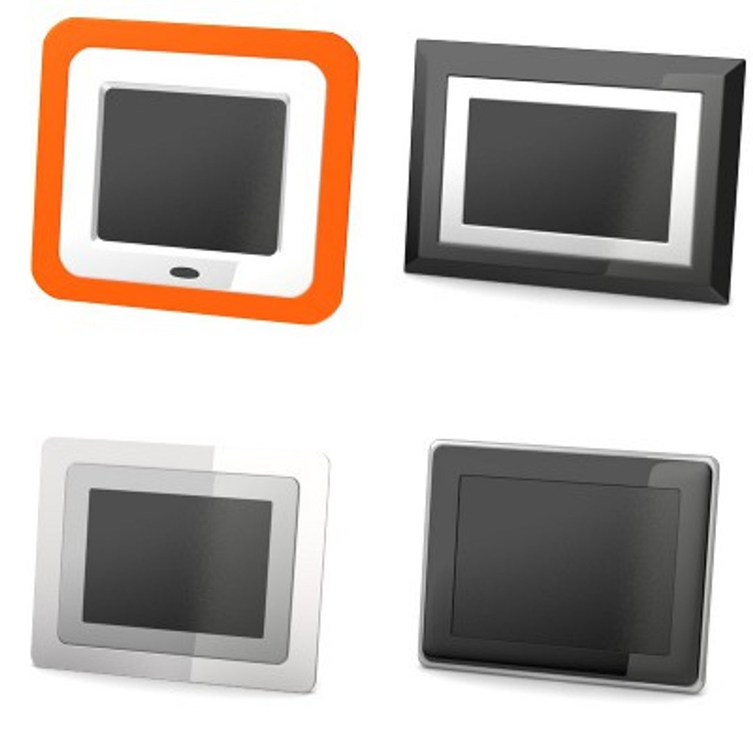 Digital Frames 3d Model
