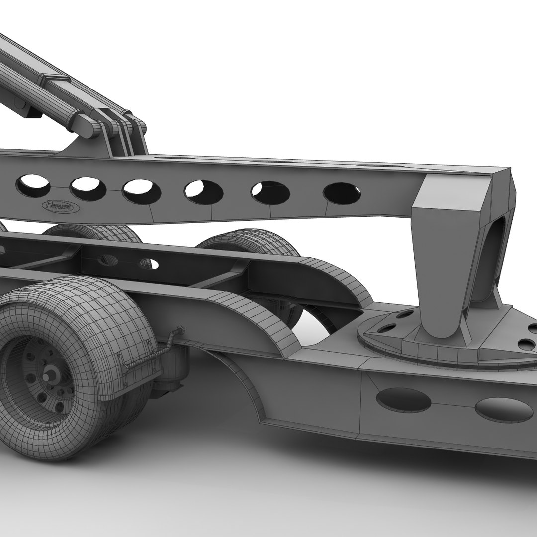 trailer load 3d model