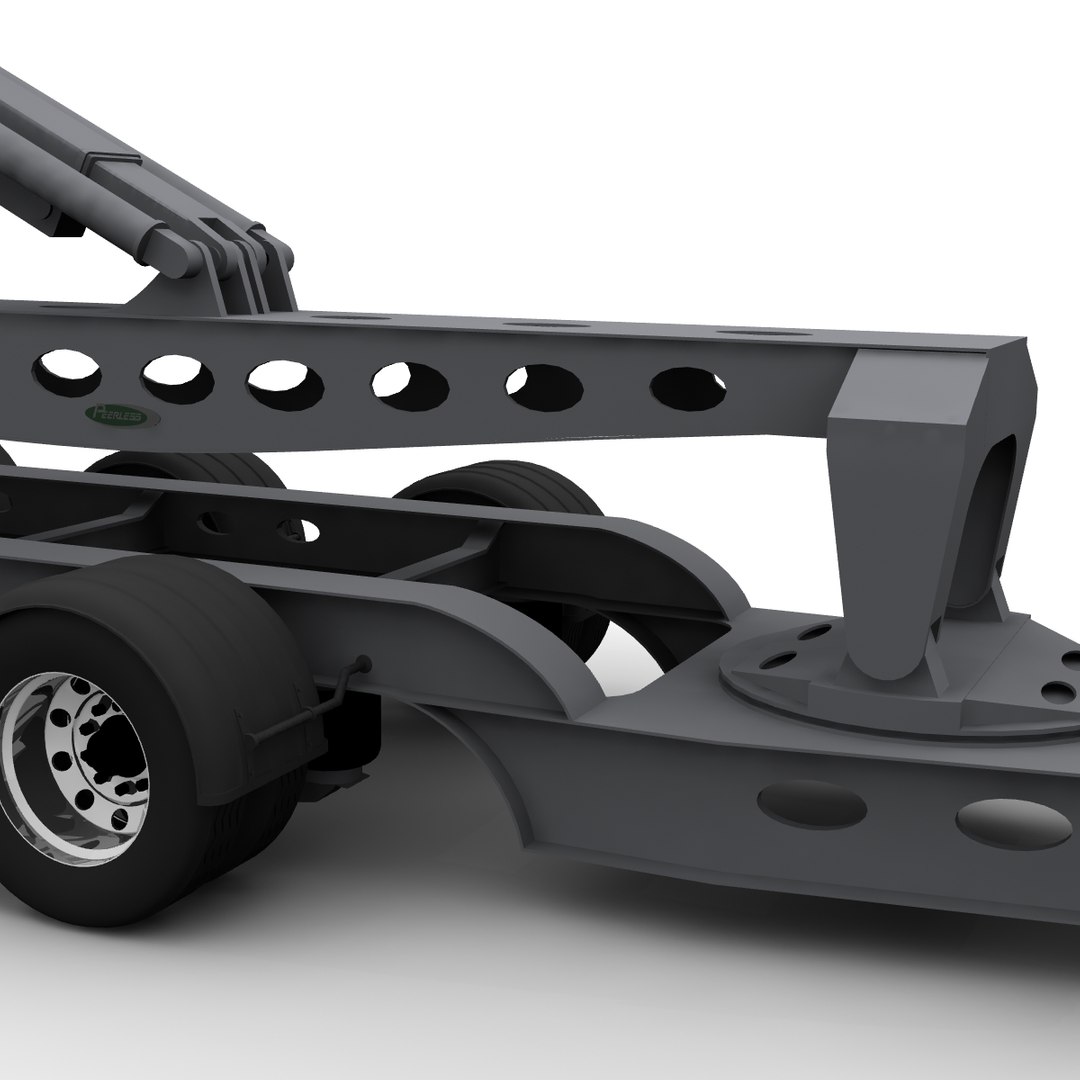 trailer load 3d model
