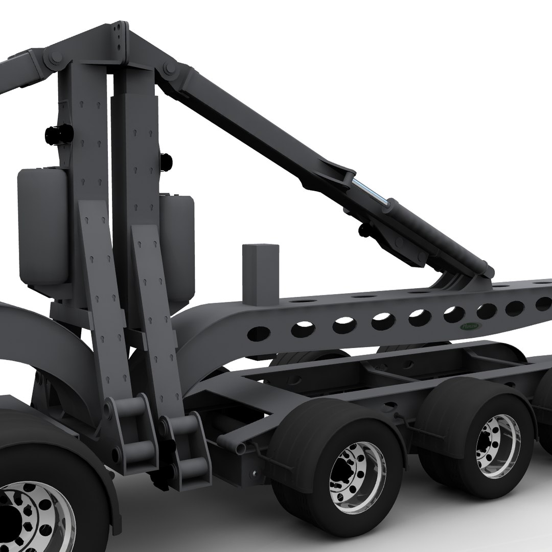 trailer load 3d model