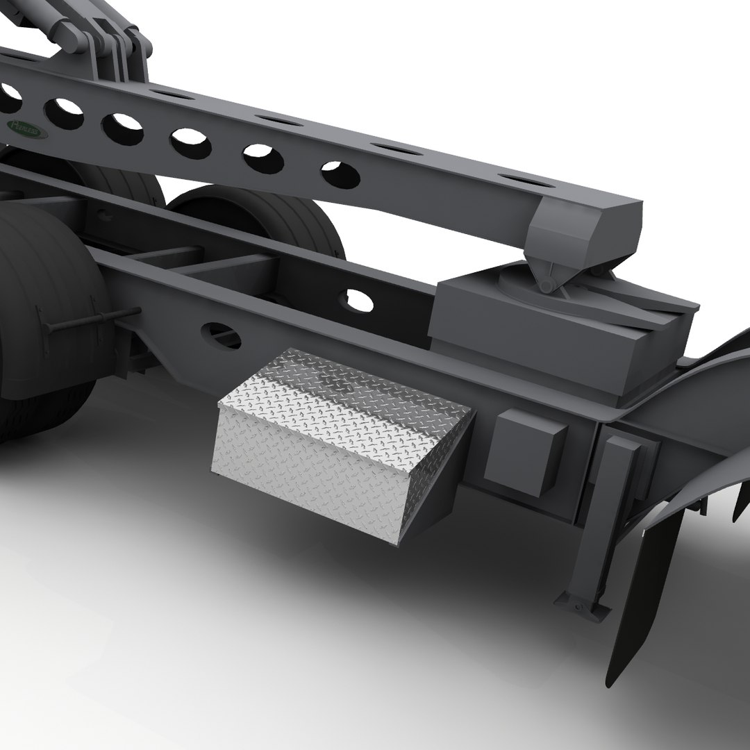 trailer load 3d model