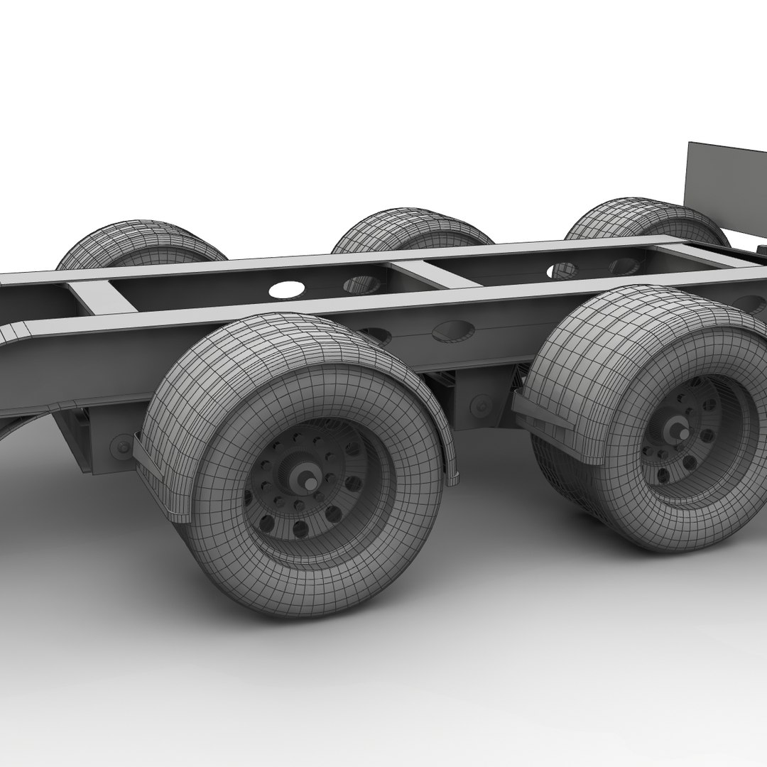 trailer load 3d model