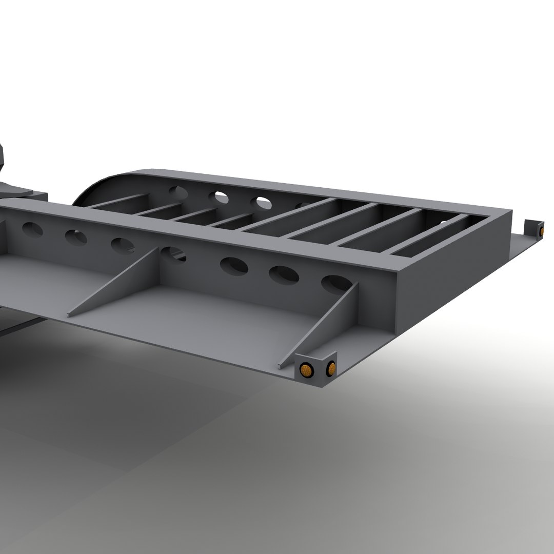 trailer load 3d model