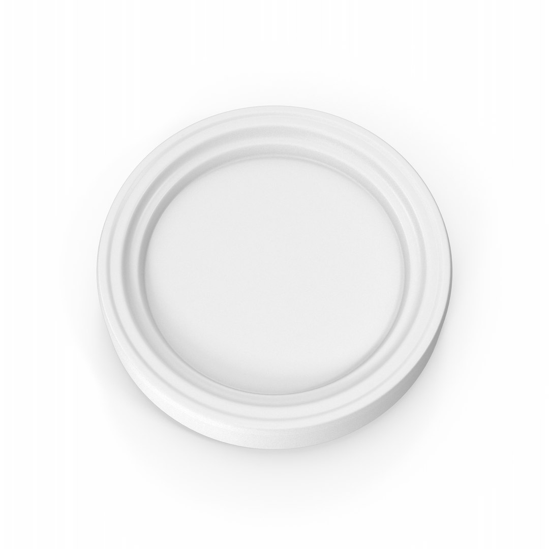 Stack Of Plastic Plates 3D Model - TurboSquid 1971915