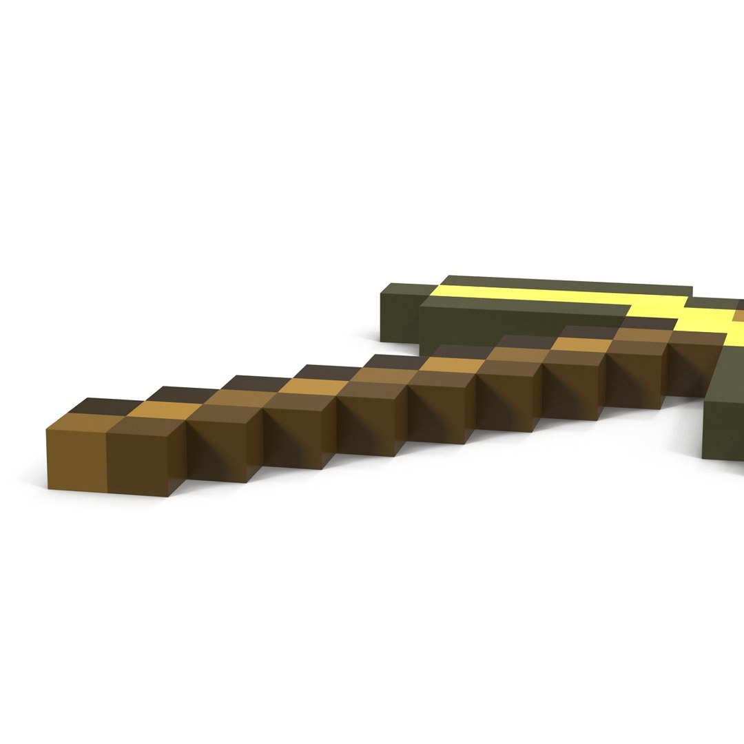 minecraft pickaxe golden max