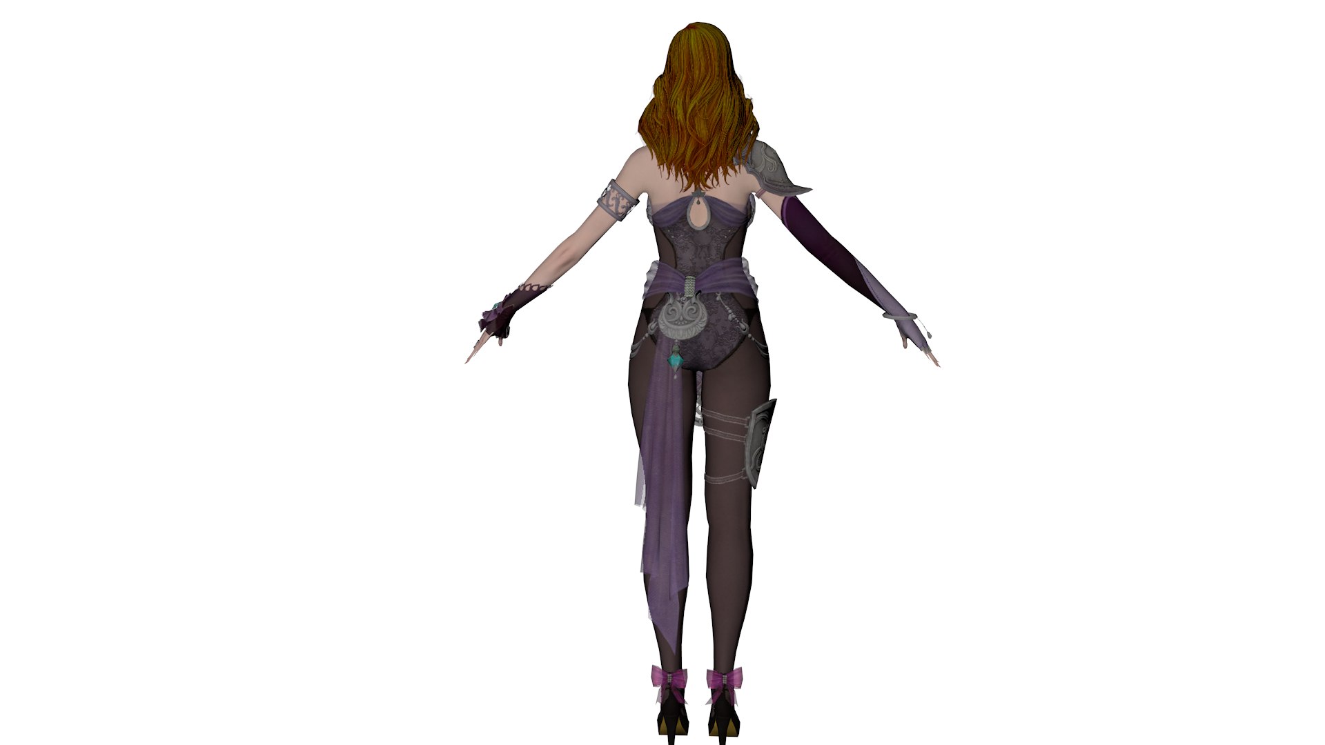 Warrior Woman Model 3D Model - TurboSquid 2368939