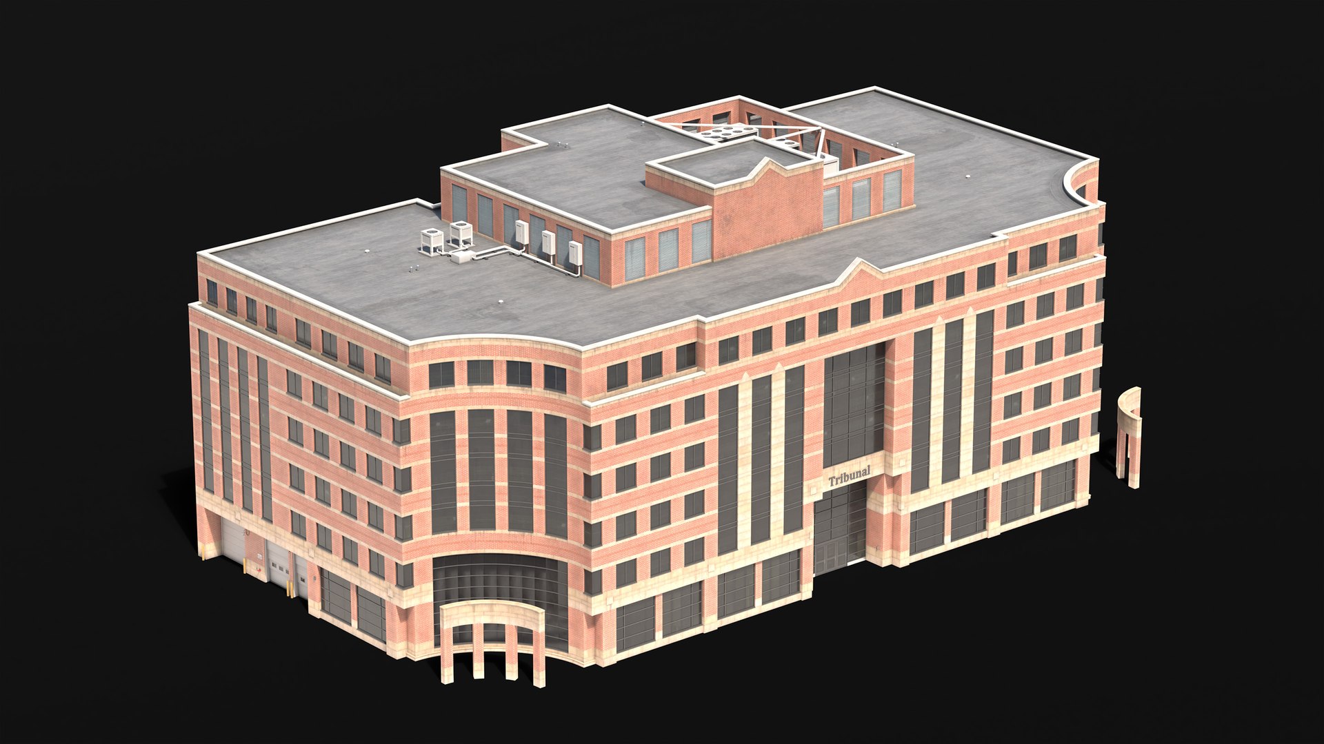 3D Canadian Government Agency - YQB Model - TurboSquid 2361558