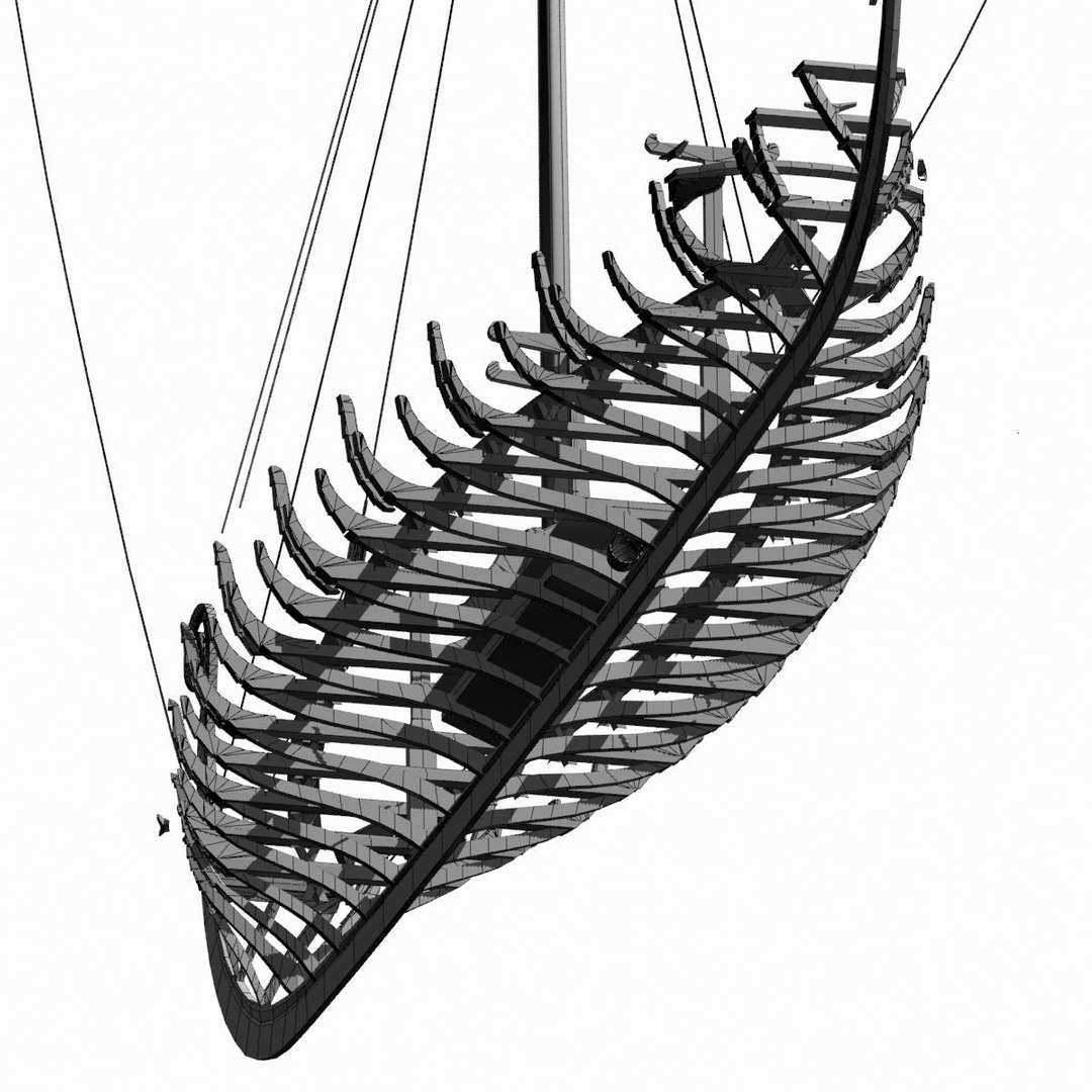 Drakkar Ship Viking Longship 3D Model - TurboSquid 1222305