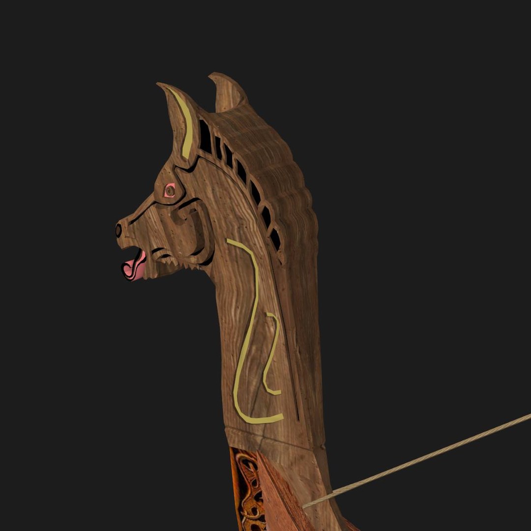 Drakkar Ship Viking Longship 3D Model - TurboSquid 1222305