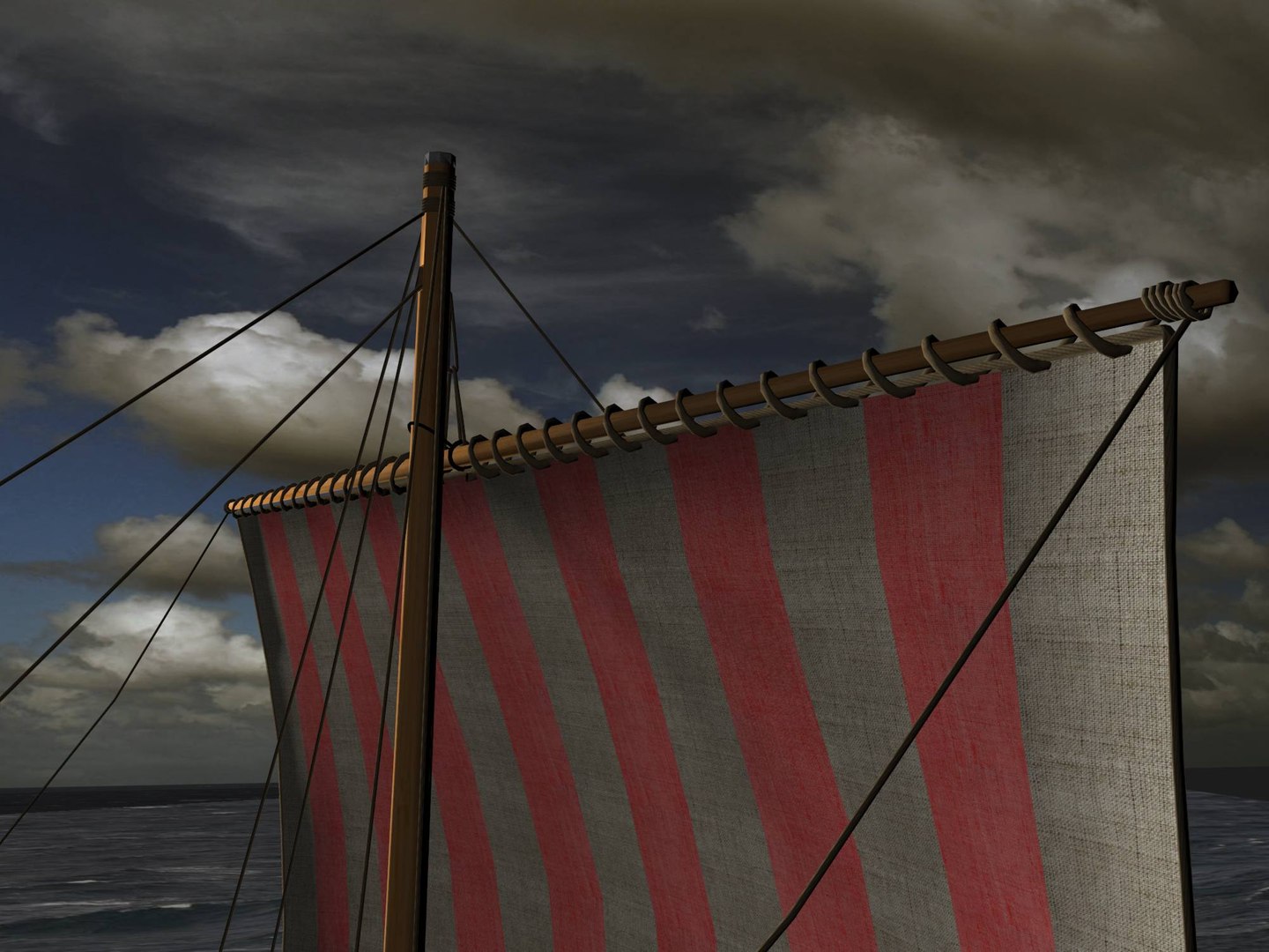 Drakkar Ship Viking Longship 3D Model - TurboSquid 1222305